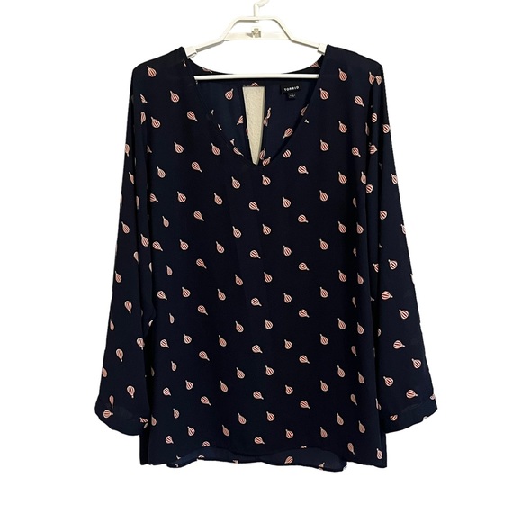 torrid | Tops | Torrid Hot Air Balloon Roll Tab Sleeve Blouse | Poshmark